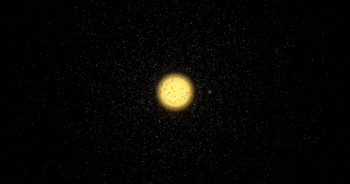 Dyson Swarm — A Megastructure Visualization